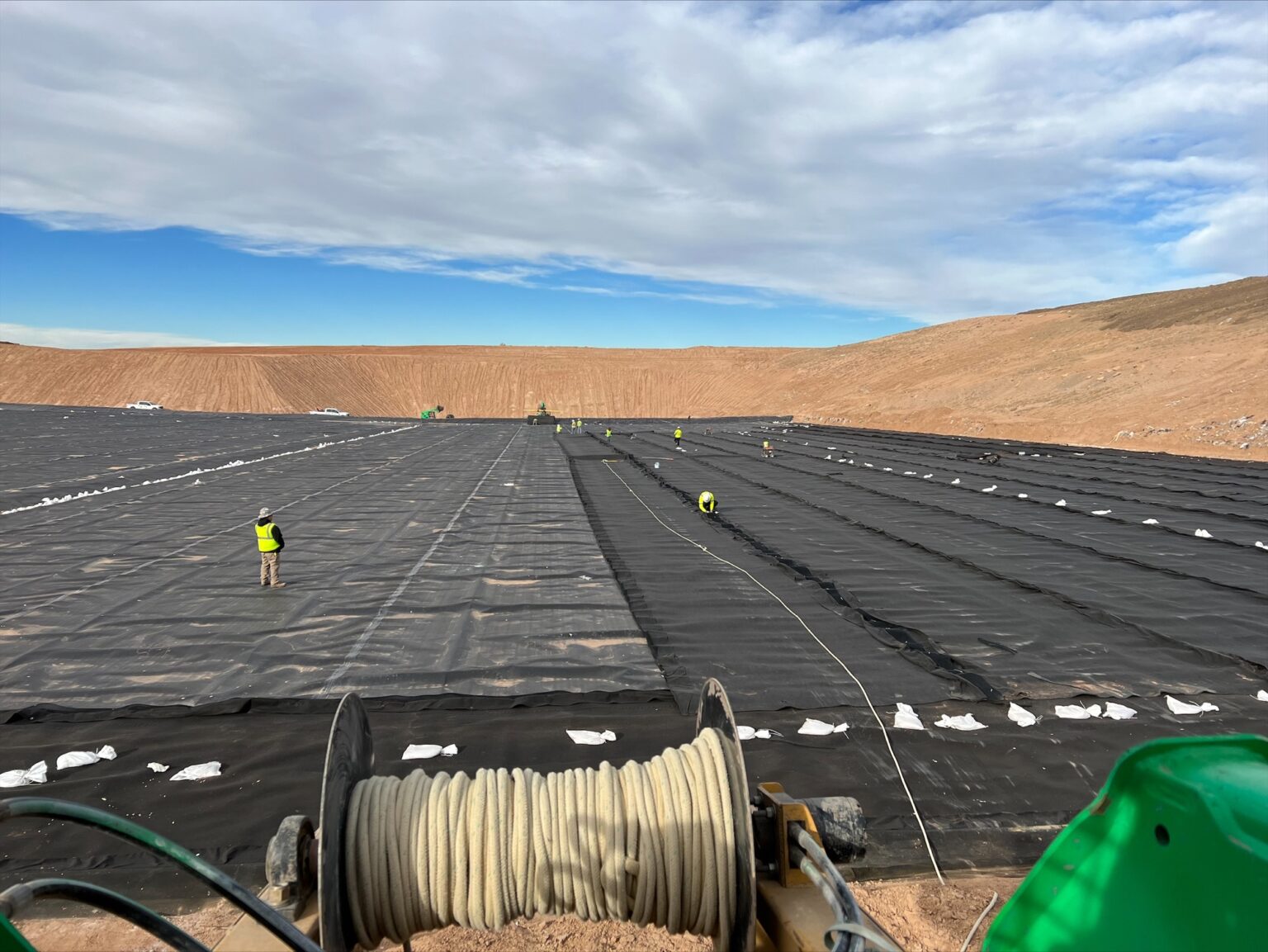 Solid Waste Landfill Installation in New Mexico - Mustang Extreme